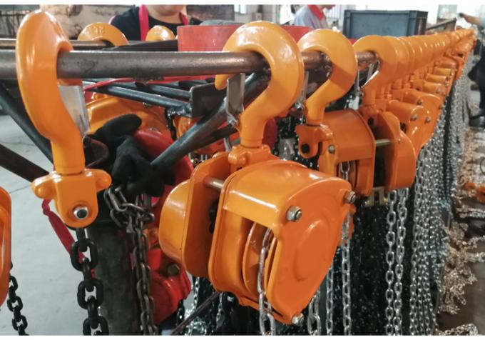 Mine Galvanized Steel 2t Movable Lifting Chain Block