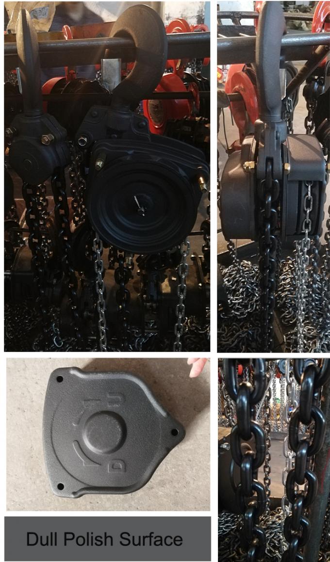 Building Steel 3T Fixed Overload Chain Block Hoist