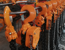 Fixed 30m Lifting Heavy Object Chain Pulley System