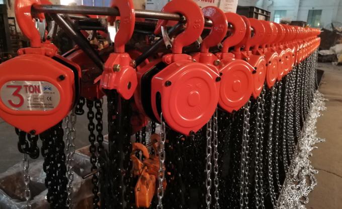 Grade 80 3m Lift 1T 5T HSC Manual Chain Pulley Block