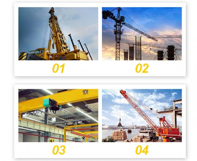 Polished 12m Lifting Height 20T Manual Chain Block