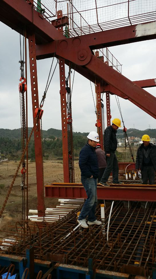 Bridge Lifting Manual Chain Block Hoist Hand For Heavy Duty 5000kg