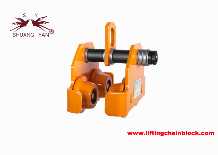 Factory Wholesale 0.5-20 Ton Push Trolley Hand Push Trolley I-Beam Trolley