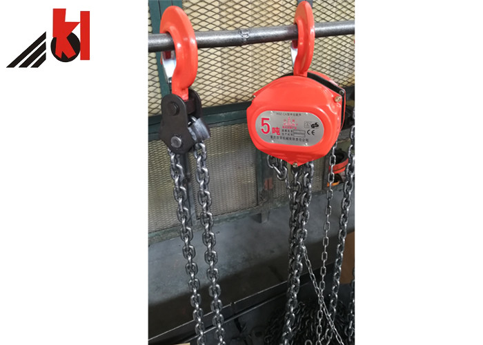 Polished Load Chain Come Along Manual Chain Block